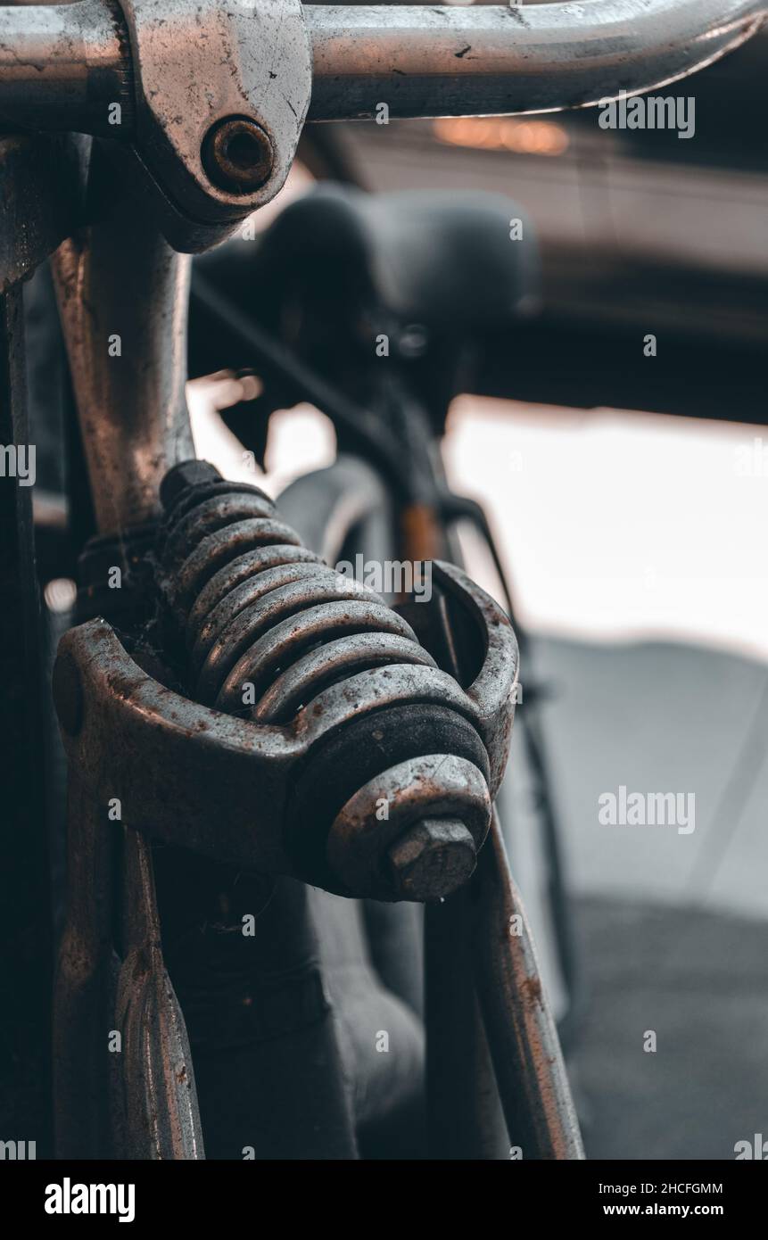 Rusty bicycle parts hi-res stock photography and images - Alamy
