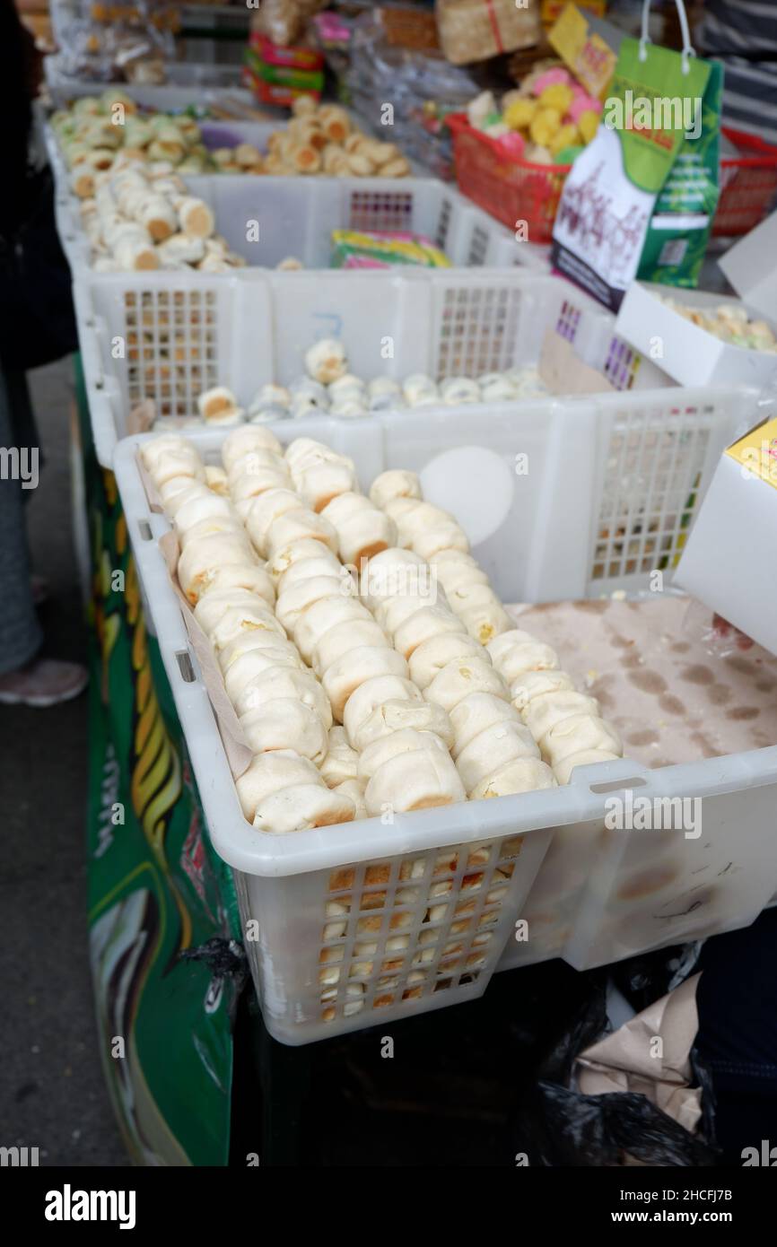 Bakpia pathuk is a popular snack in Yogyakarta, made from chocolate or ...