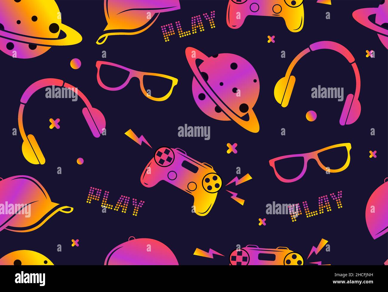 Seamless play pattern Stock Vector Image & Art - Alamy