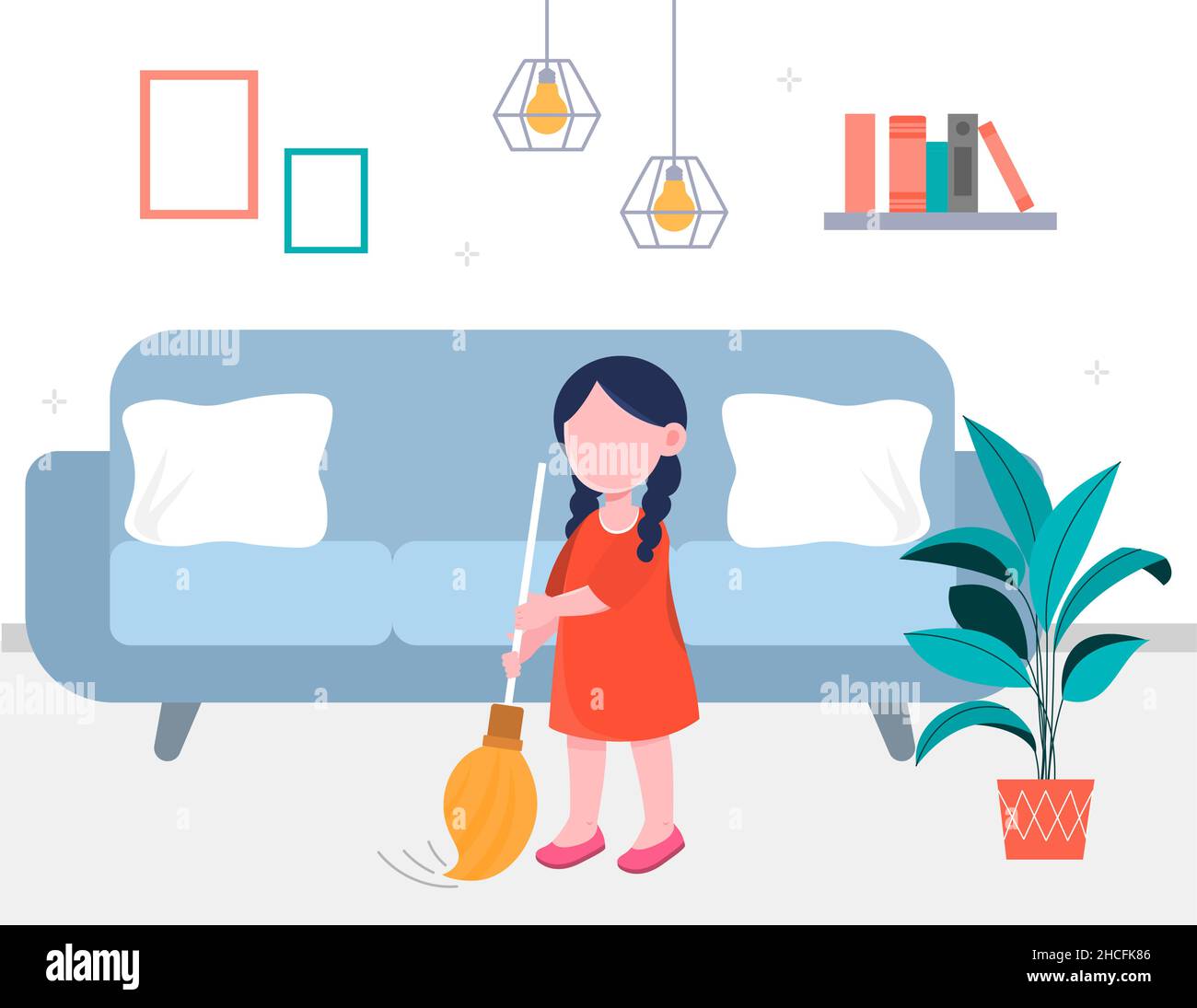 Concept of housework Stock Vector Image & Art - Alamy