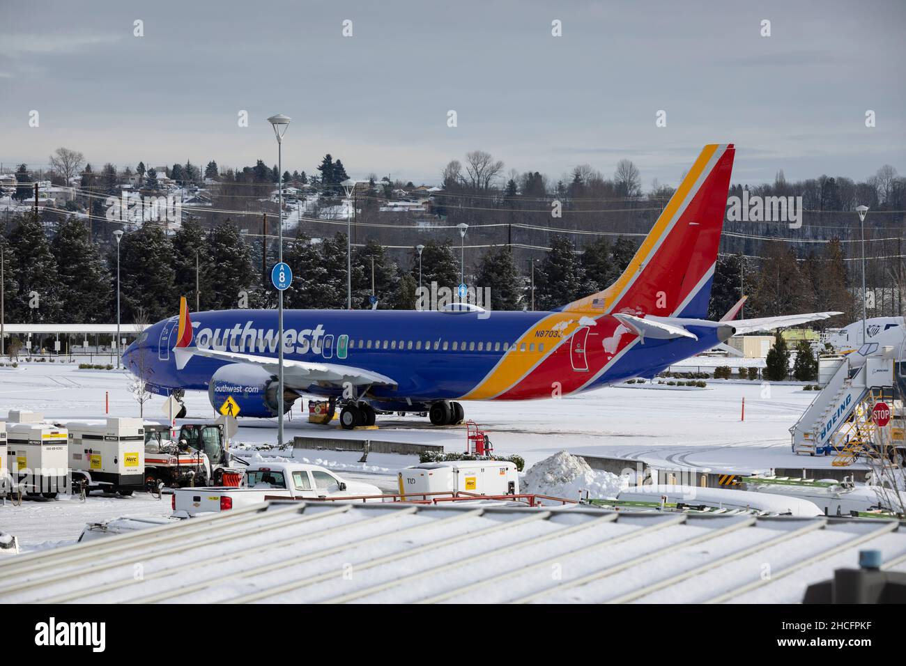 Southwest airlines boeing 737 max hi-res stock photography and images - Alamy