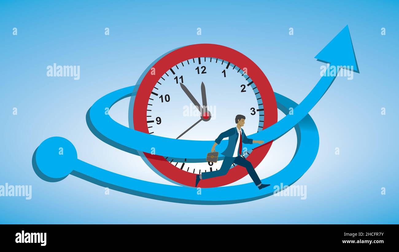 Speed up timeline Stock Vector Images - Alamy