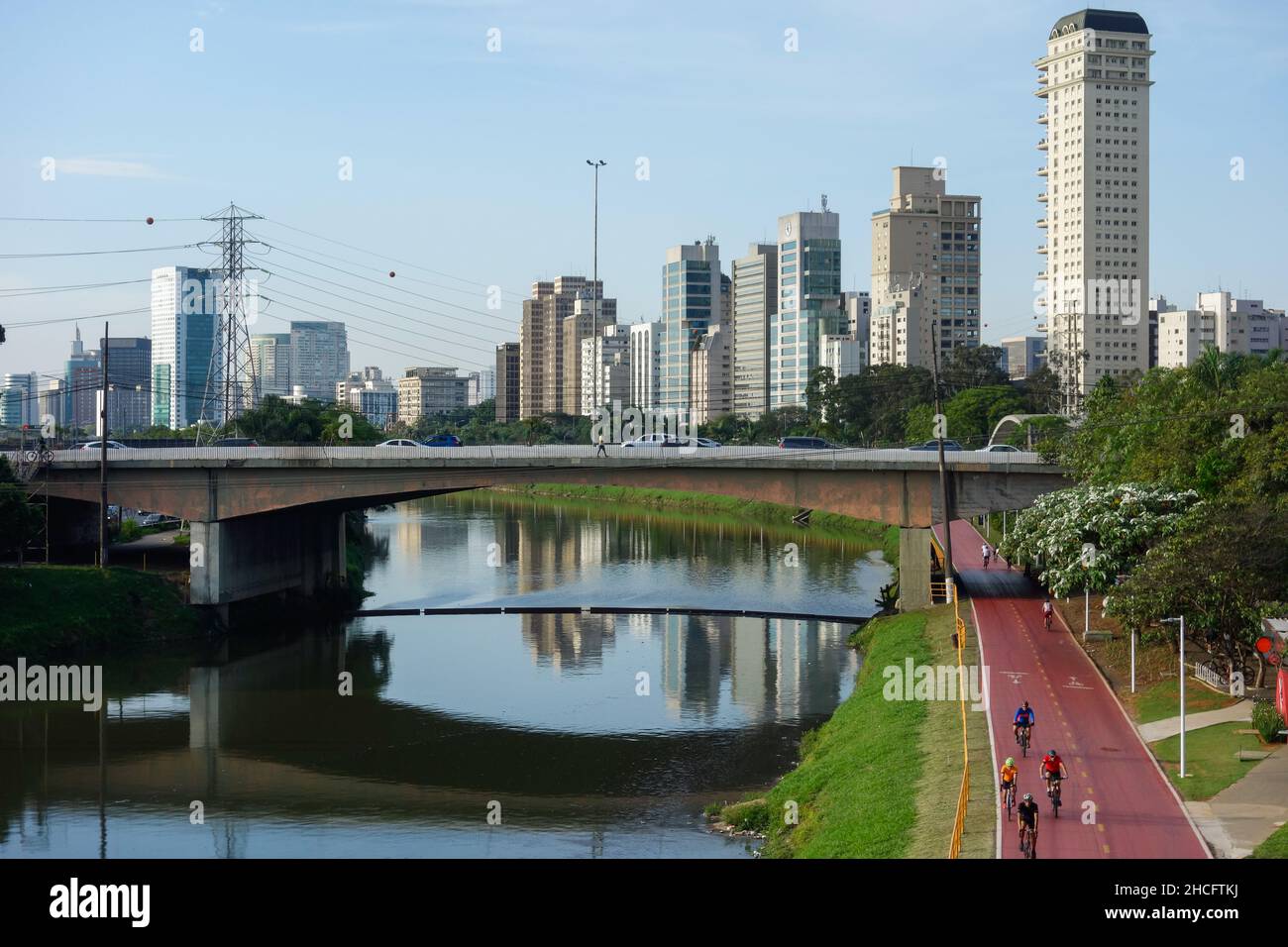 Brazil são paulo bike lane hi-res stock photography and images - Alamy