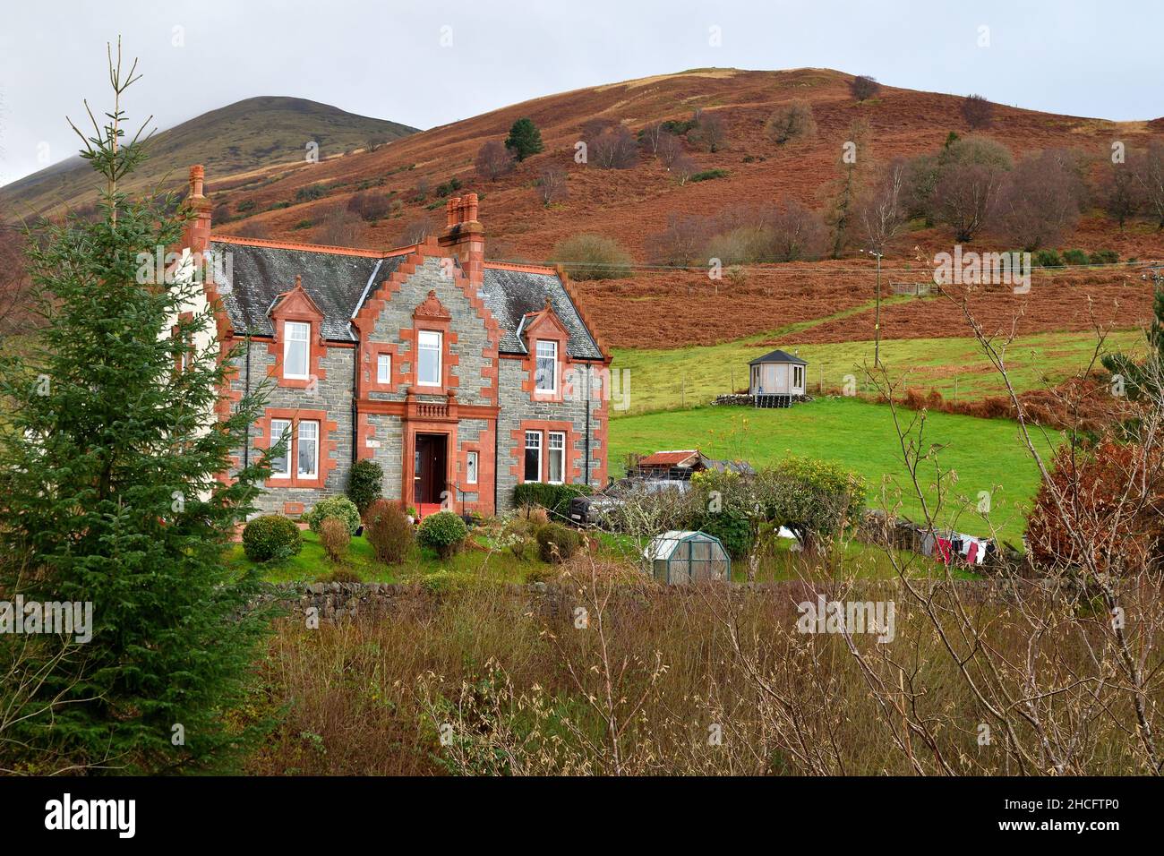 View of Luss Stock Photo - Alamy