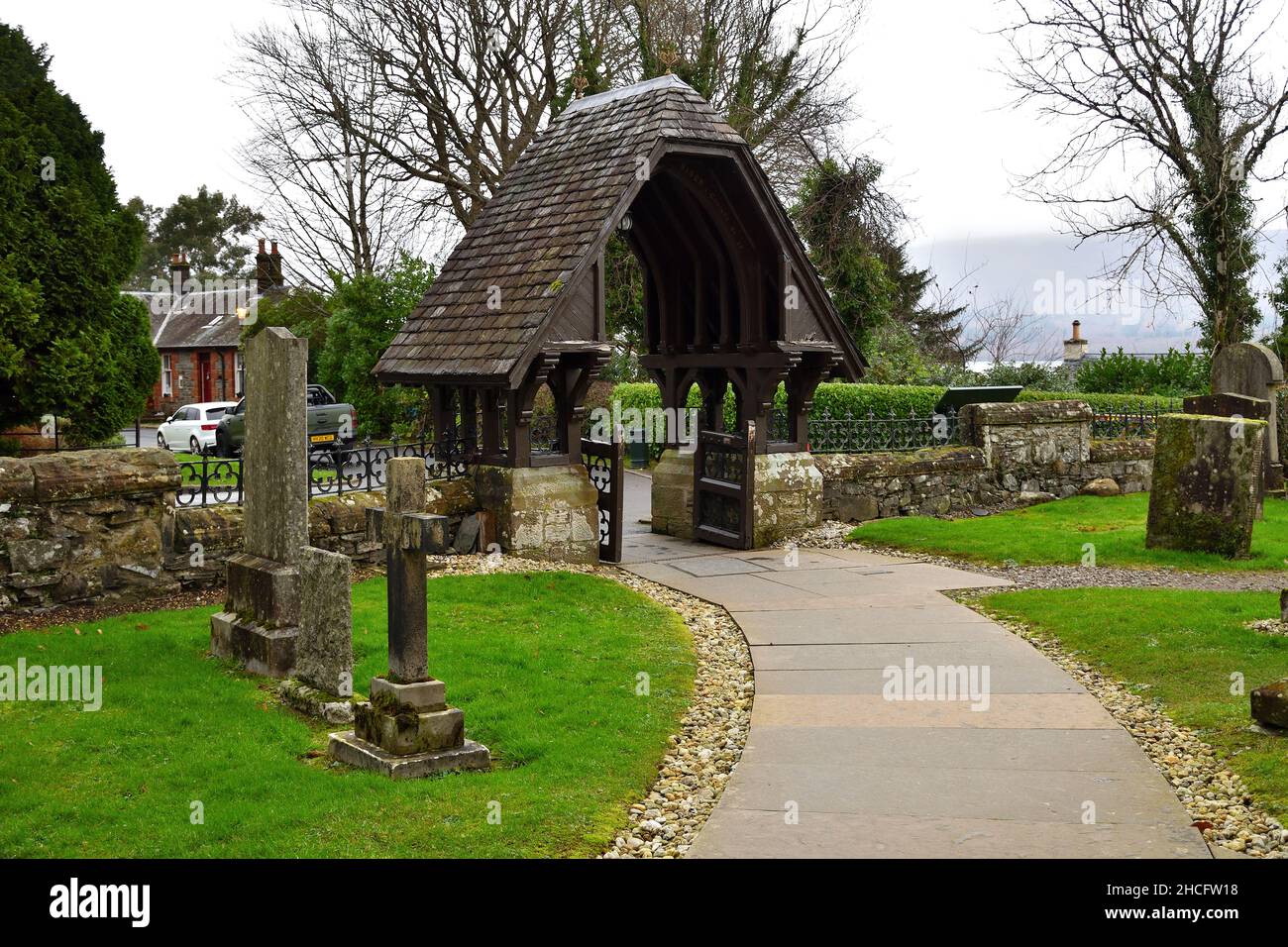 Luss car park hi-res stock photography and images - Alamy