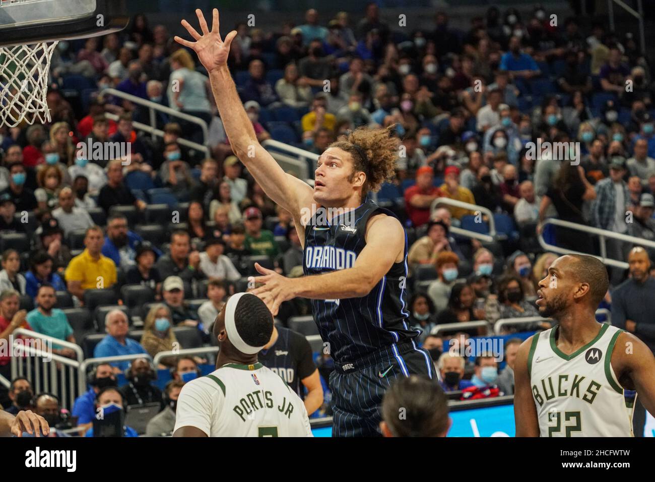 Orlando, Florida, USA, December 28, 2021, Orlando Magic Center Robin ...