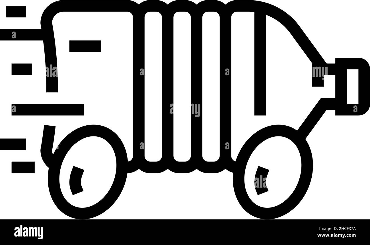 logo water delivery service line icon vector illustration Stock Vector ...