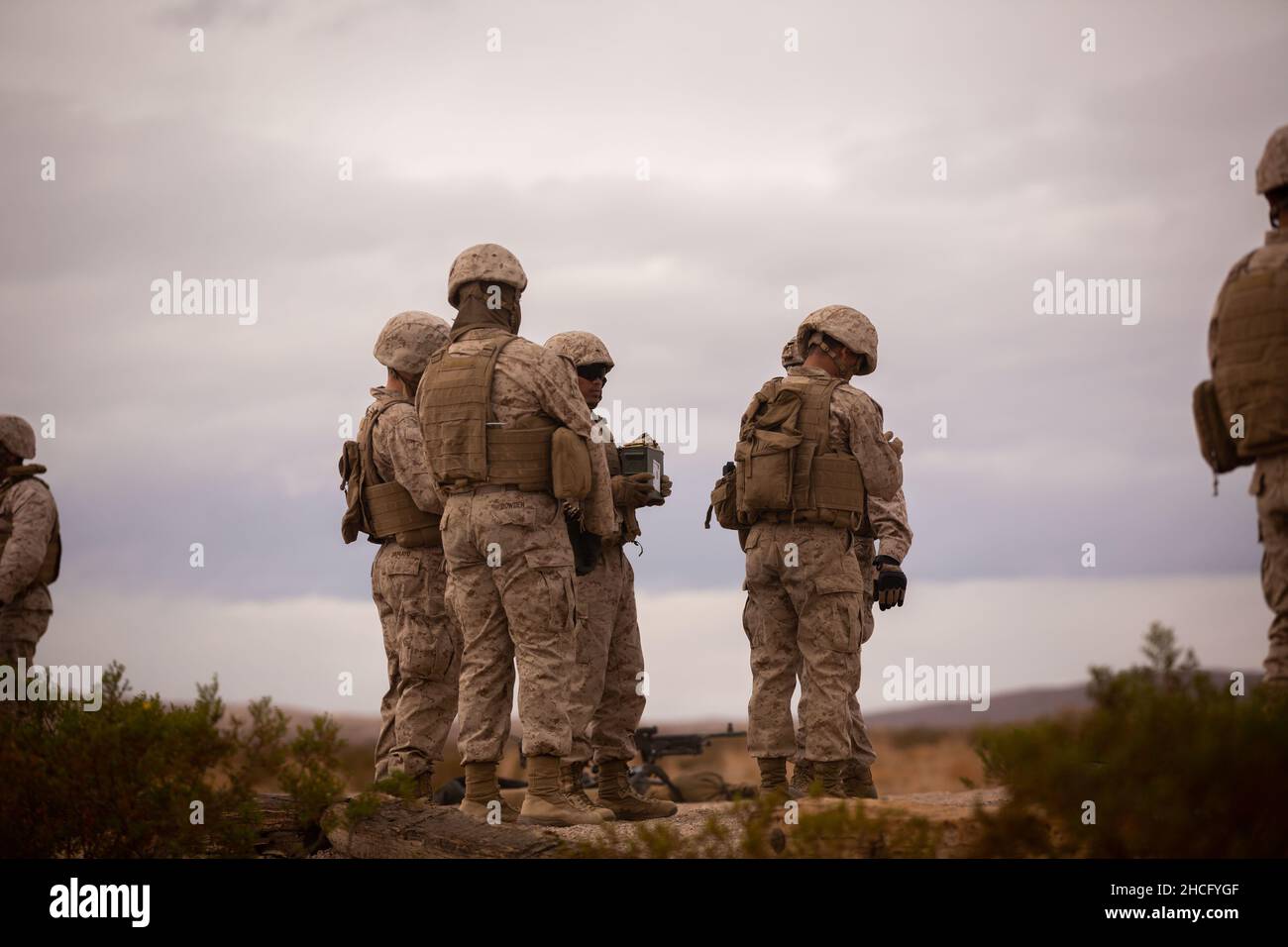 U.S. Marines with 1st Supply Battalion, 1st Marine Logistics, I Marine ...