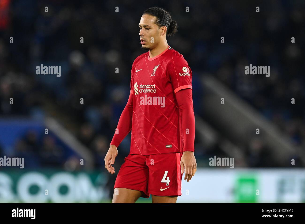 Virgil van Dijk #4 of Liverpool during the game Stock Photo - Alamy