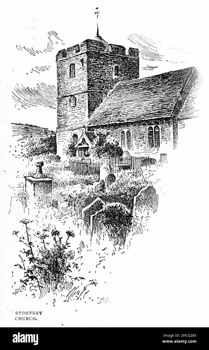 Church in england Cut Out Stock Images & Pictures - Alamy