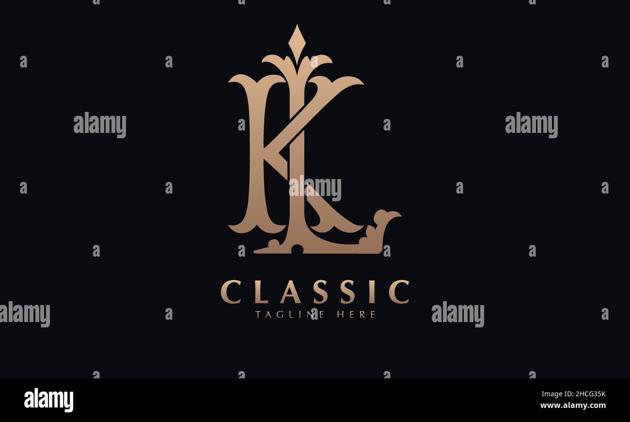 Letter Lk Logo High Resolution Stock Photography and Images - Alamy