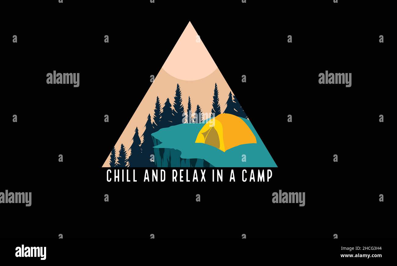 Relax nature Stock Vector Images - Alamy