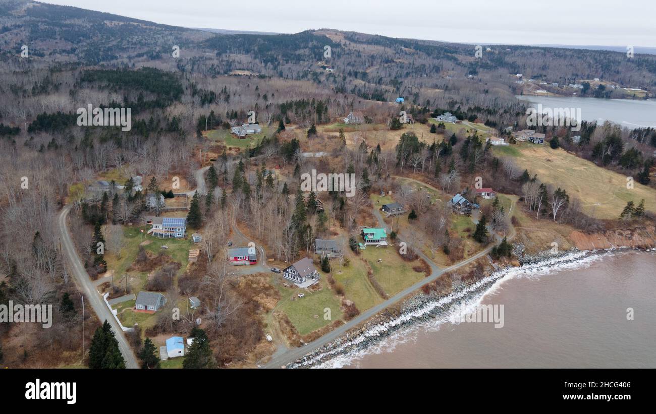 Nova scotia aerial hi-res stock photography and images - Alamy