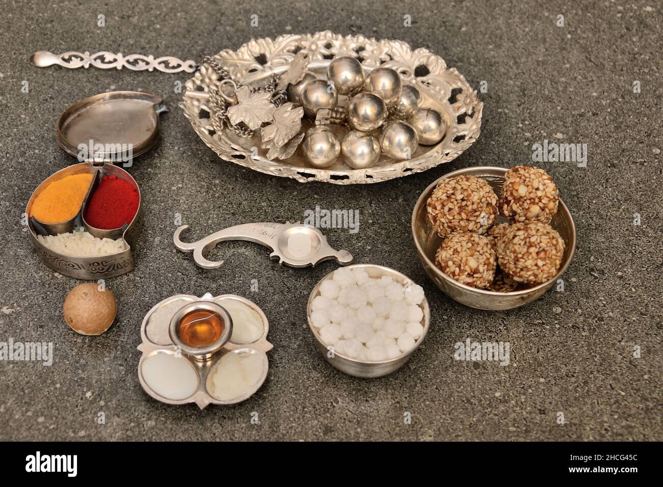 Tilgul with other preparation for the festival of kites, also known as ...