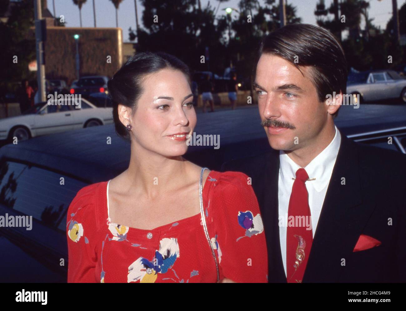Cristina Raines and Mark Harmon Circa 1980's Credit: Ralph Dominguez ...