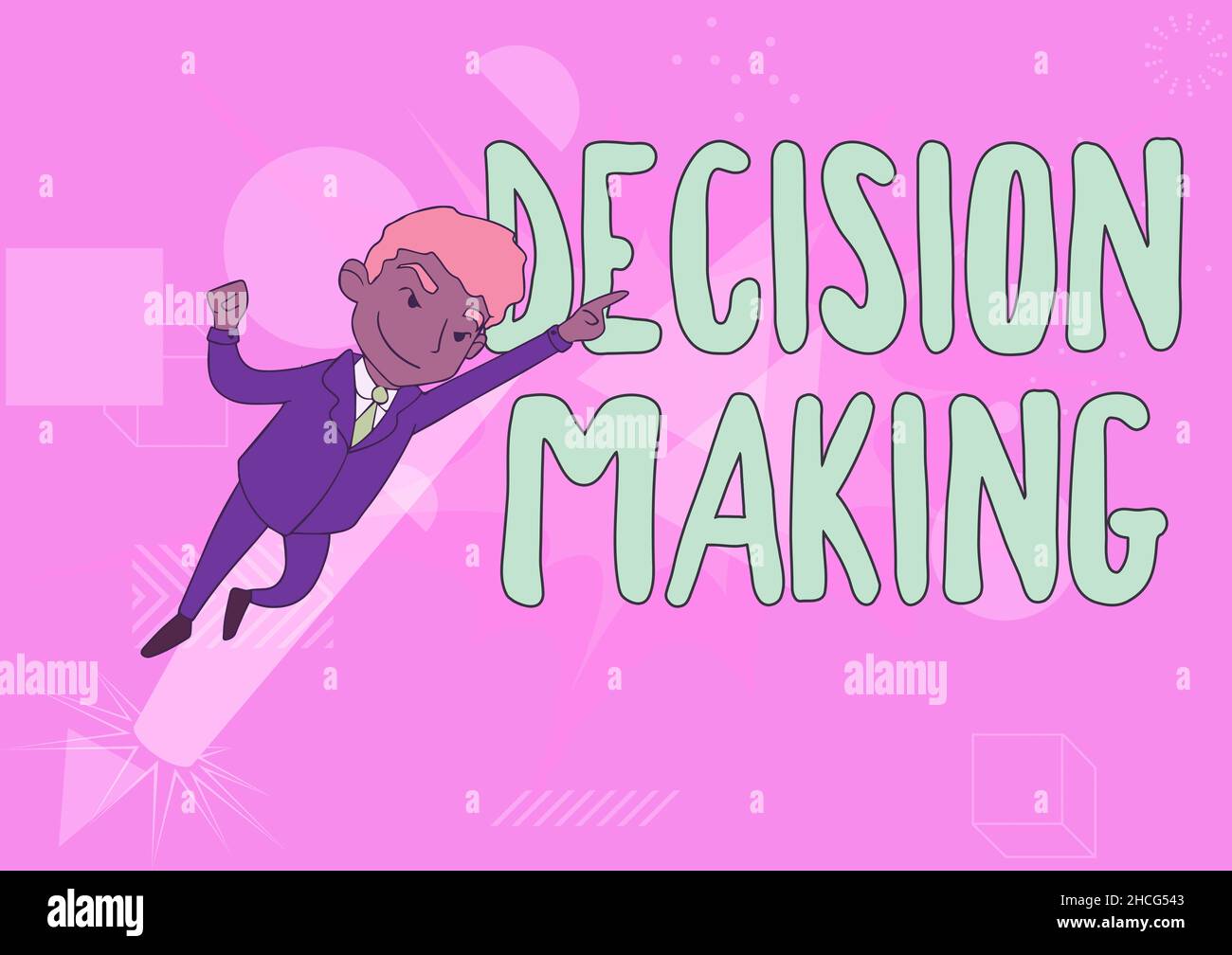 Conceptual display Decision Making. Conceptual photo The act of ...