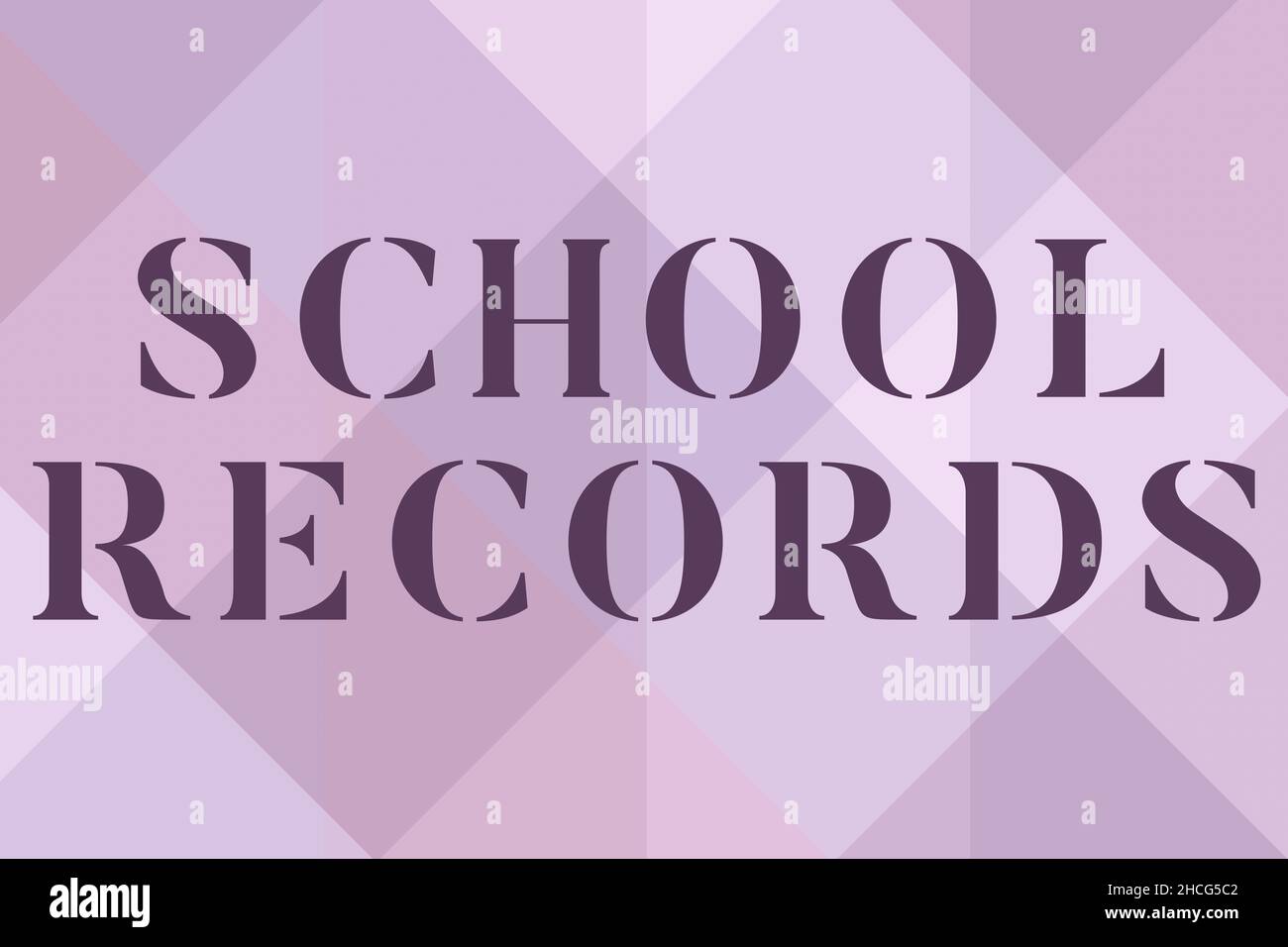 Conceptual display School Records. Business overview Information that ...