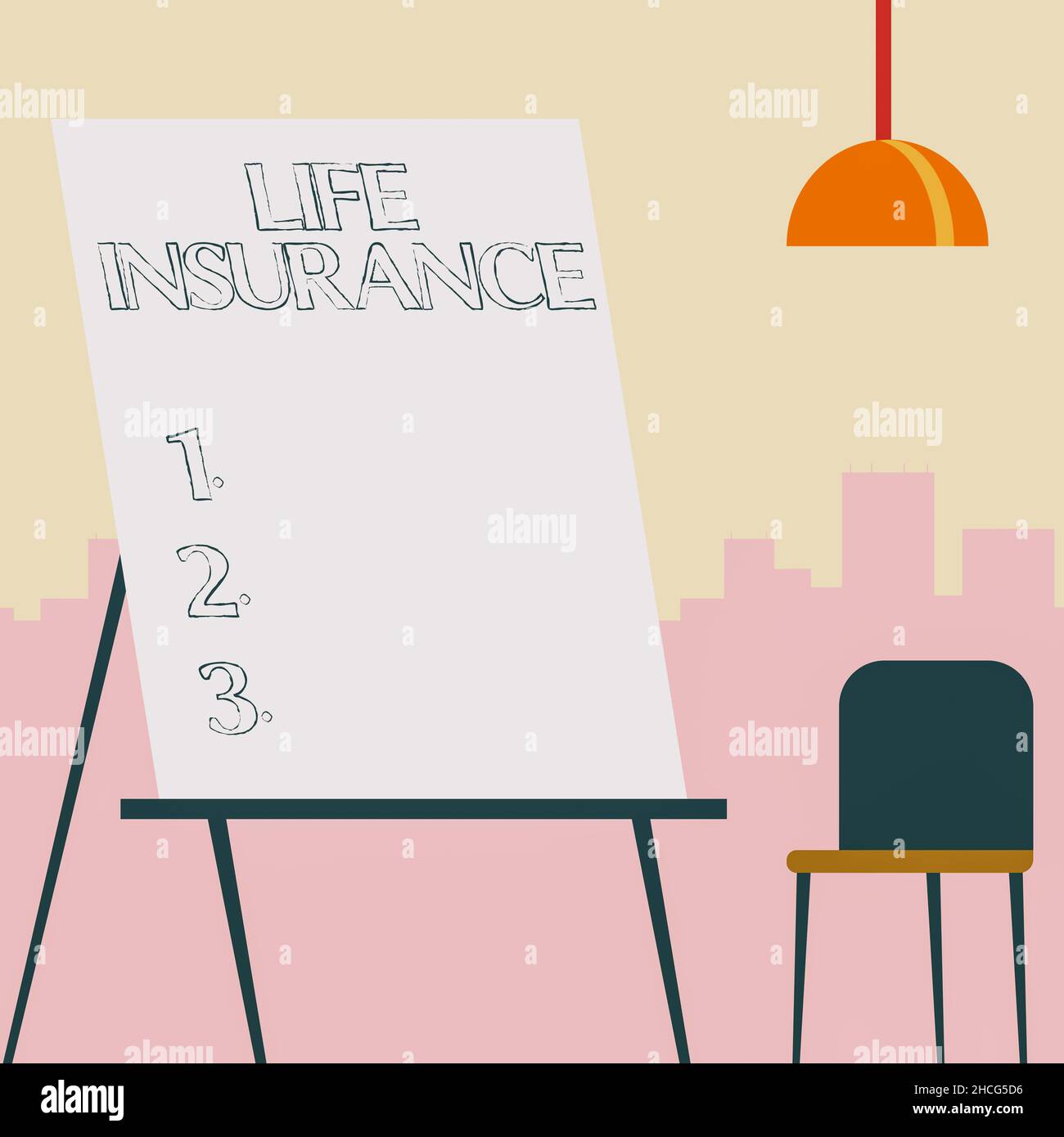 Sign displaying Life Insurance. Concept meaning Payment of death ...