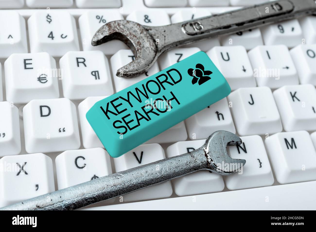 Sign displaying Keyword Search. Business idea Using word or term to ...