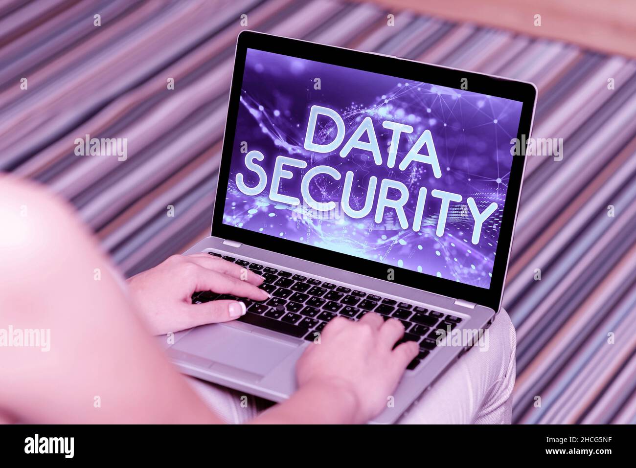 Inspiration showing sign Data Security. Conceptual photo Confidentiality Disk Encryption Backups ...