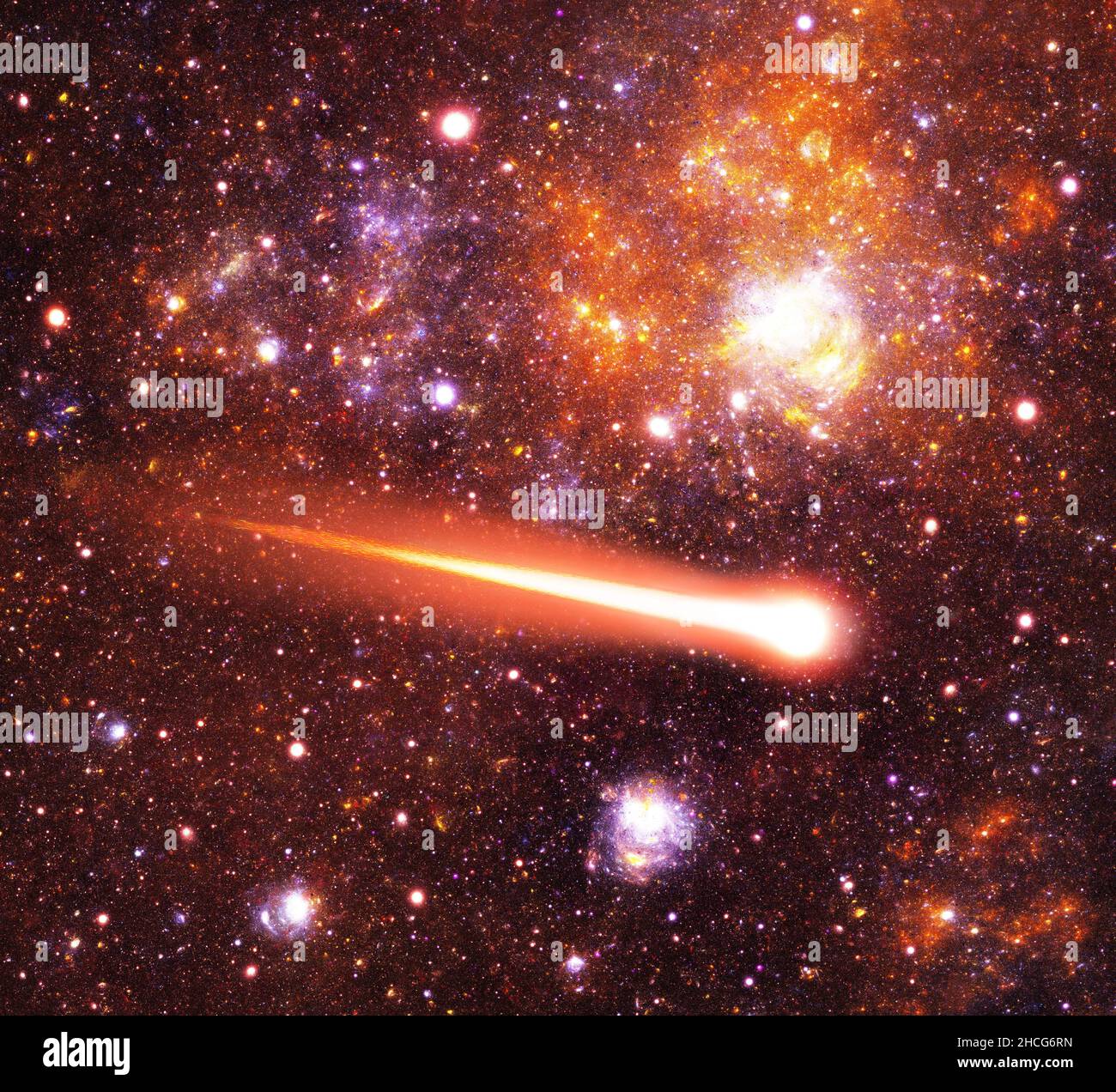 Comet vector hi-res stock photography and images - Alamy