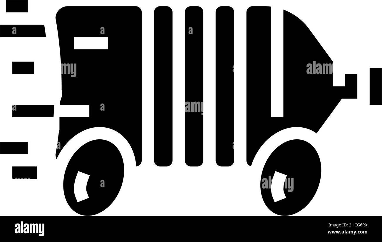 logo water delivery service glyph icon vector illustration Stock Vector ...