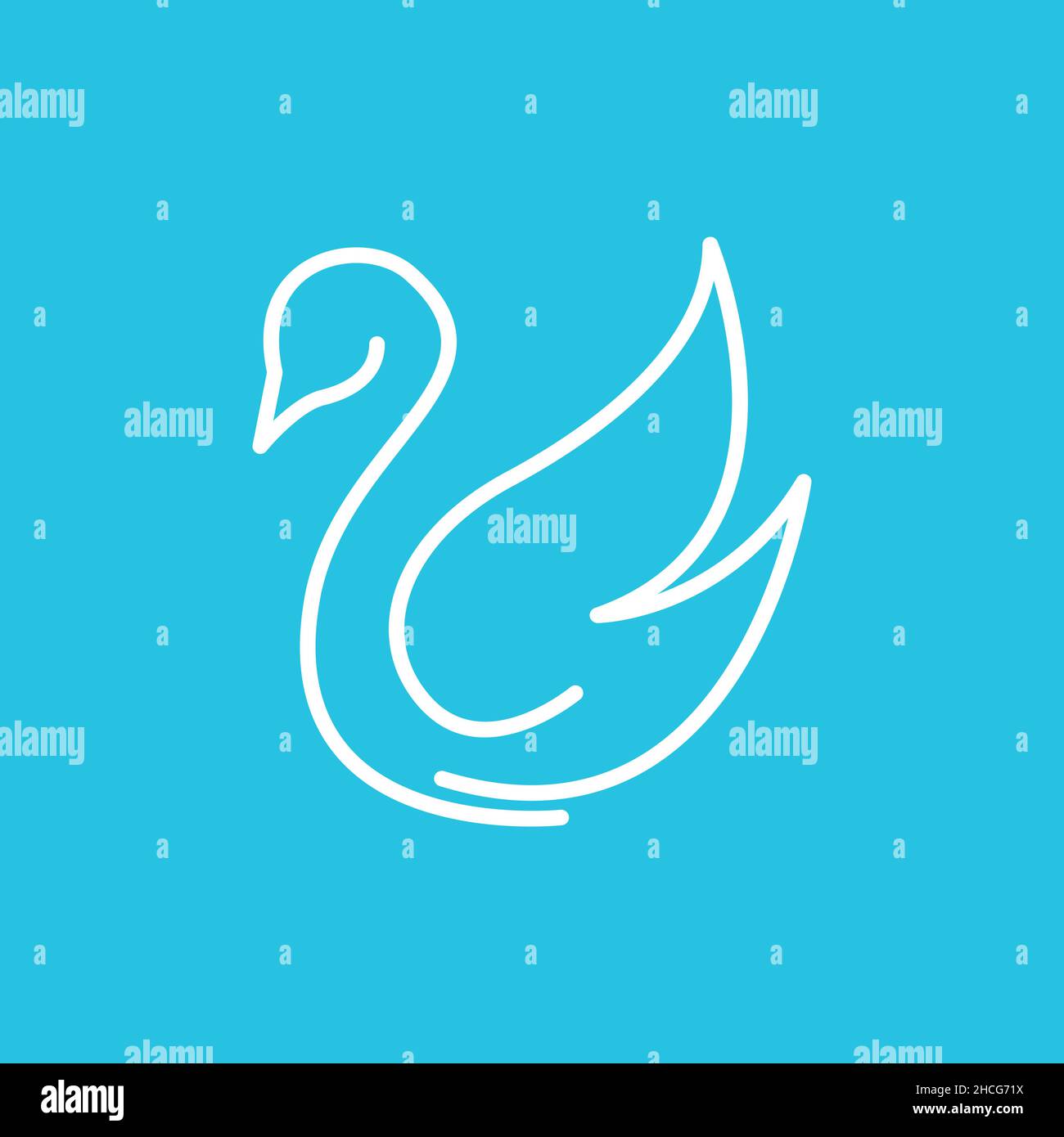 One goose Stock Vector Images - Alamy