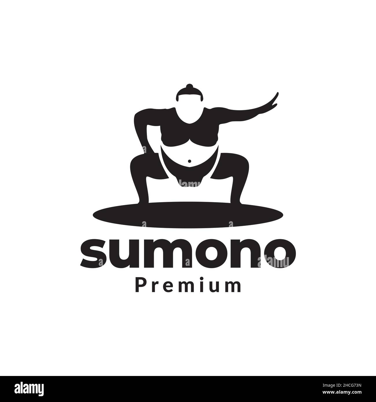 Sumo silhouette hi-res stock photography and images - Alamy