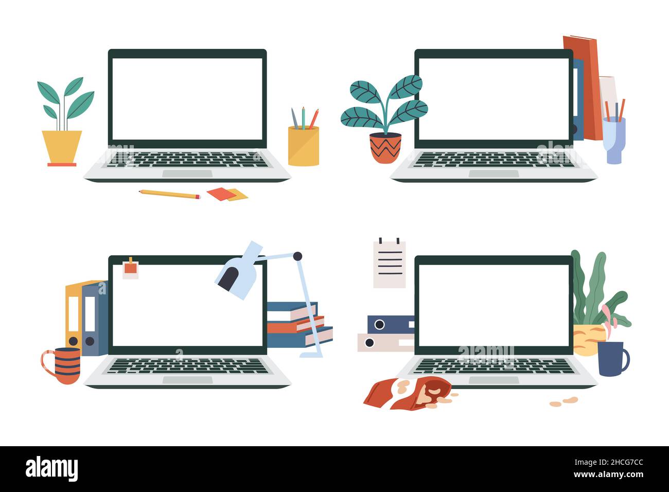 Mockup monitor Cut Out Stock Images & Pictures - Alamy