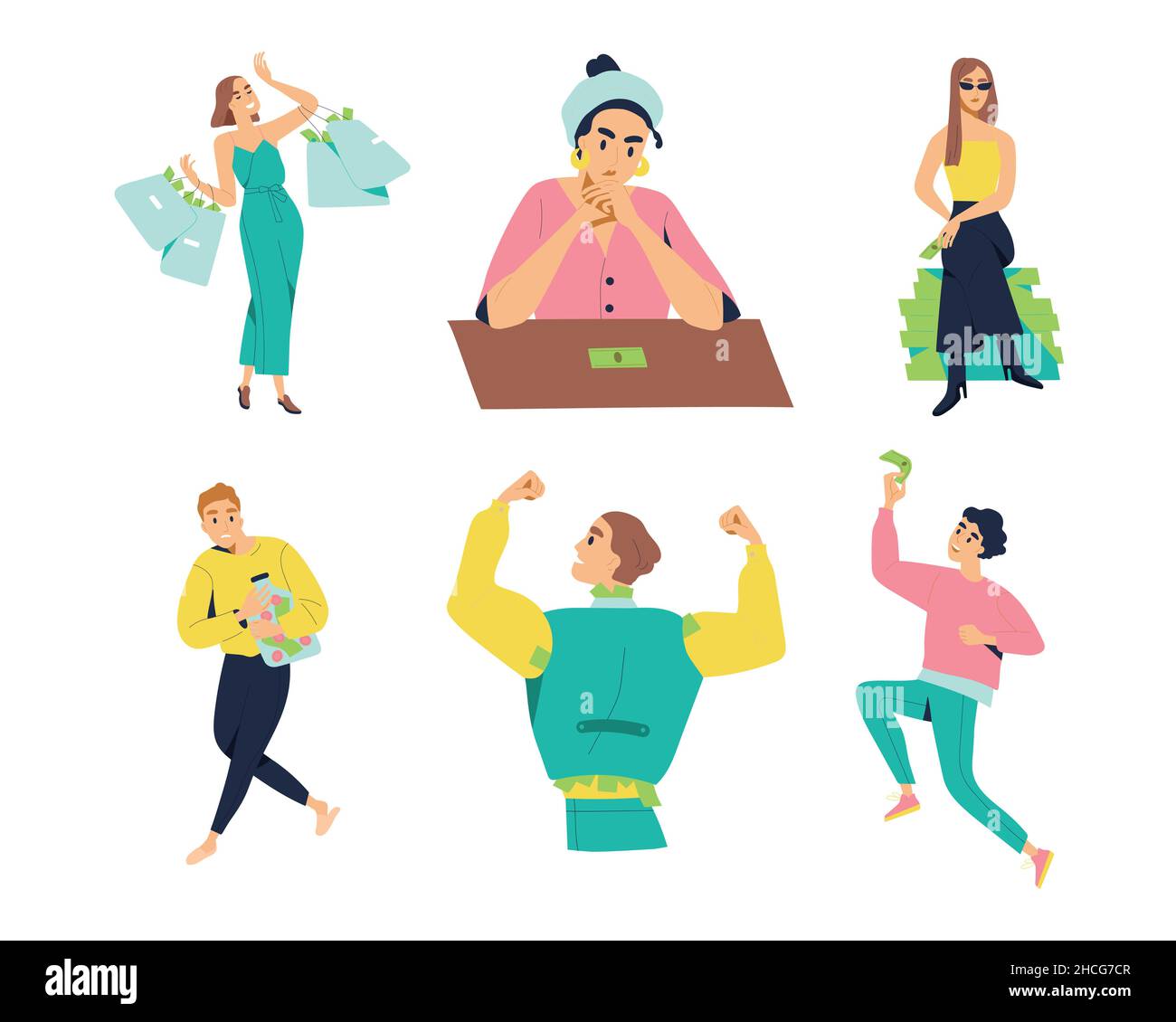 Cartoon poor man Stock Vector Images - Alamy