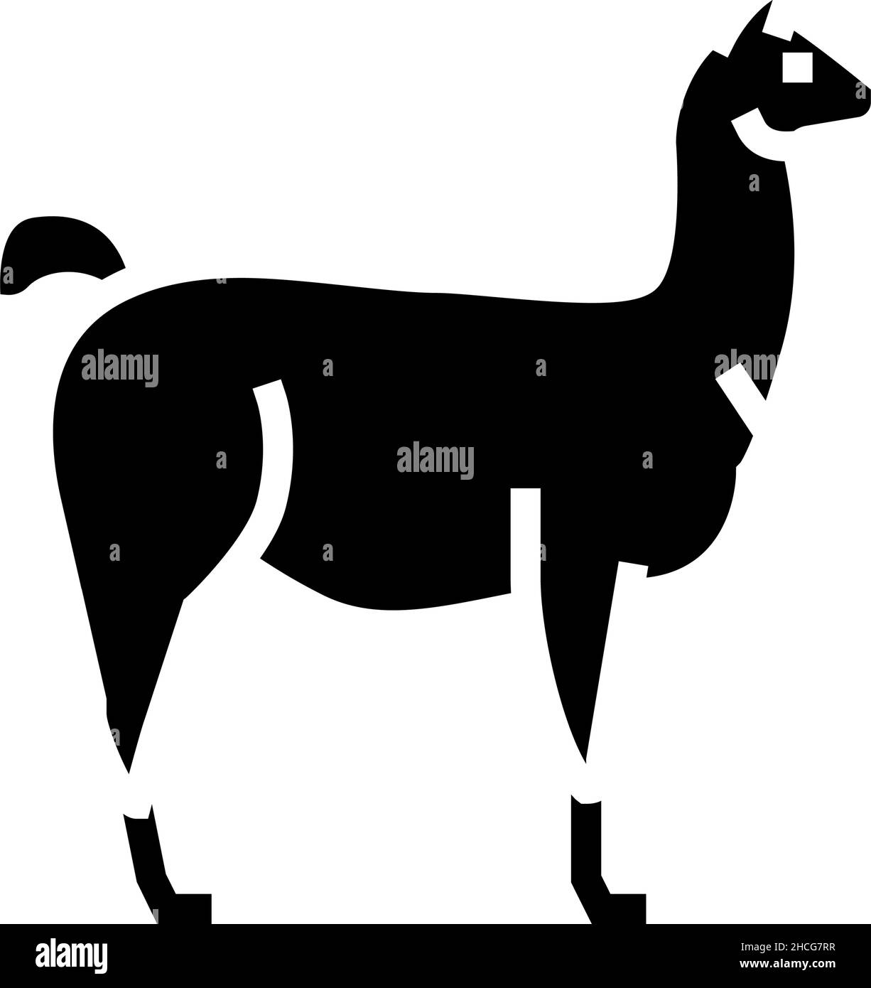 African lama Stock Vector Images - Alamy