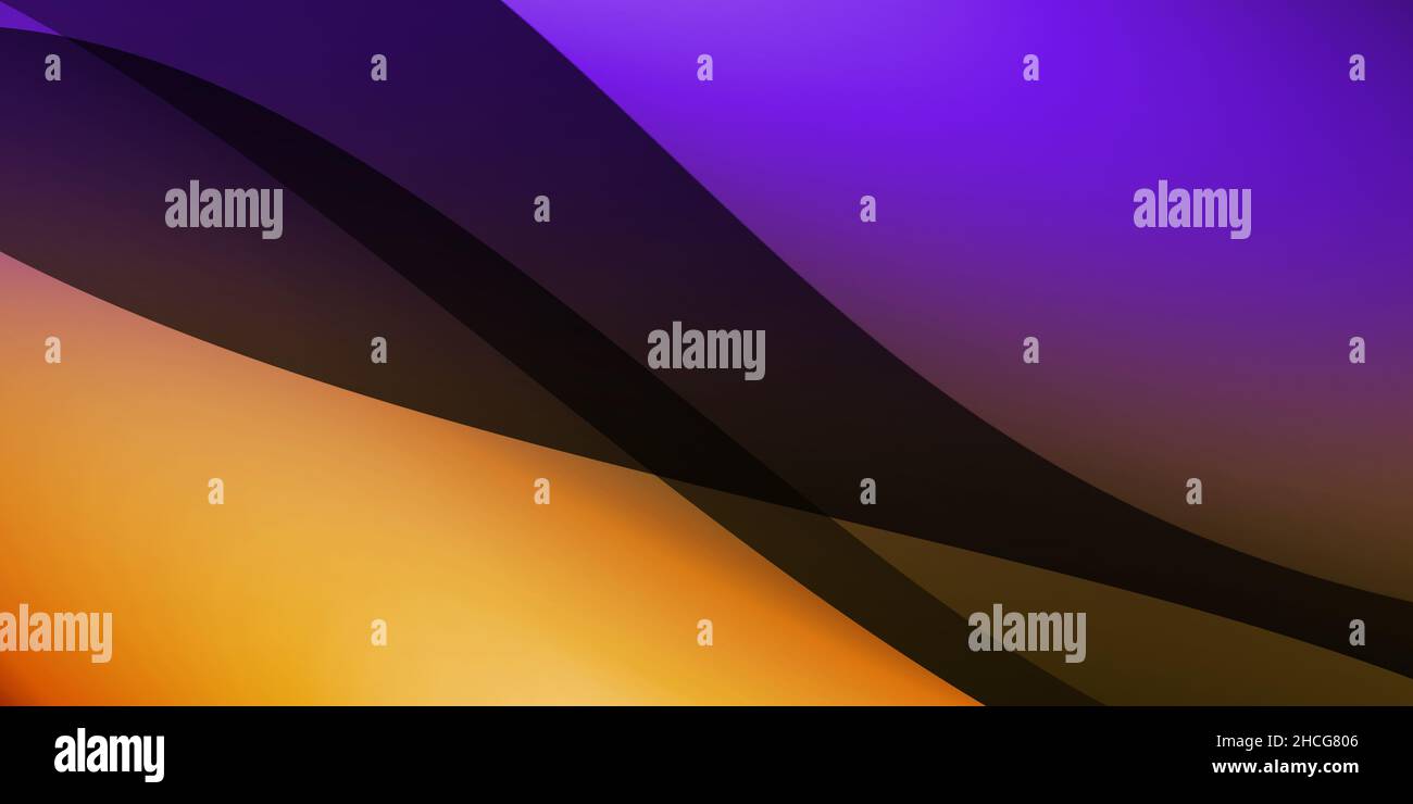 Yellow and Purple Abstract Random Shapes Background Wallpaper Stock ...