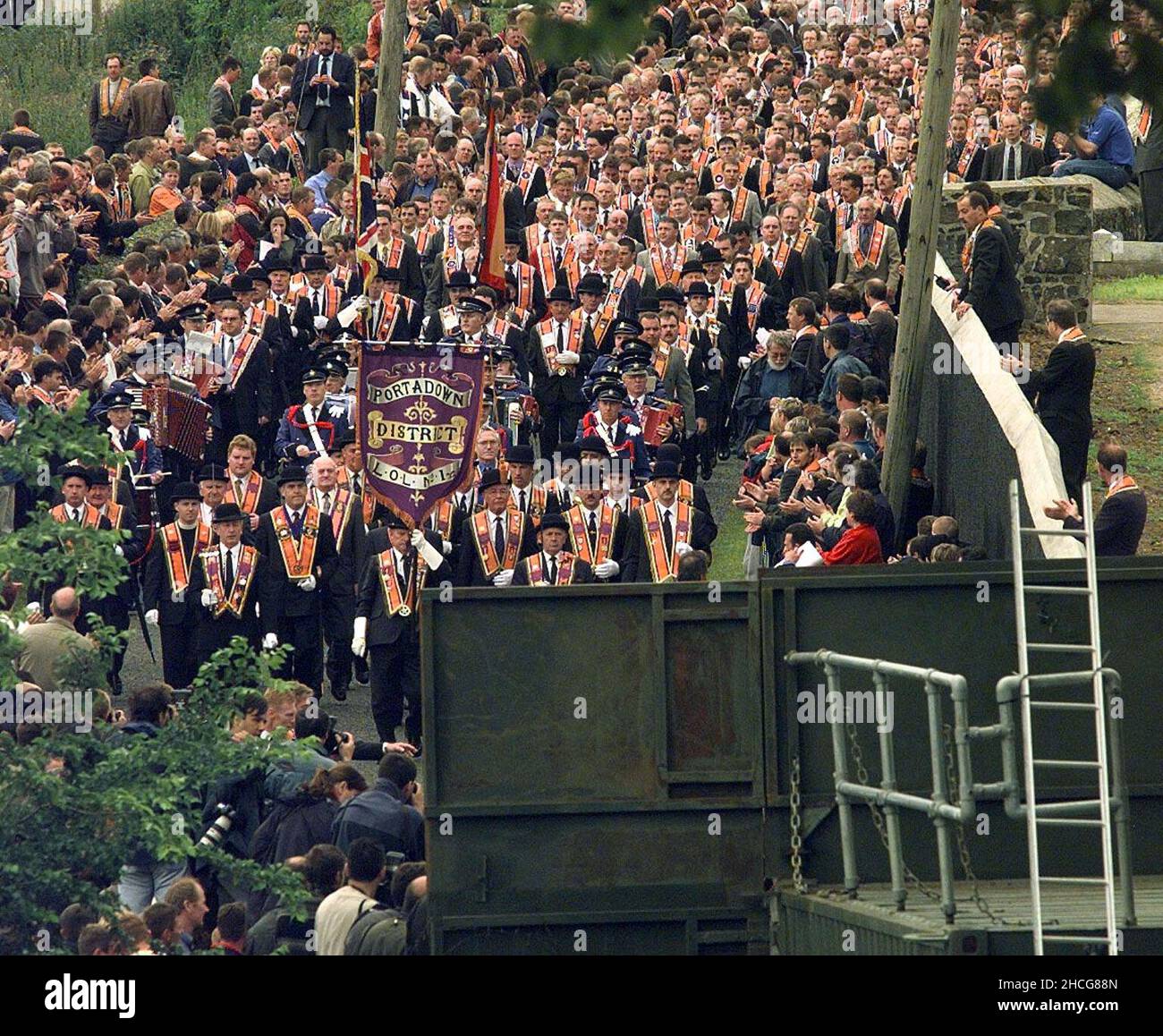 Garvaghy road in portadown hi-res stock photography and images - Alamy