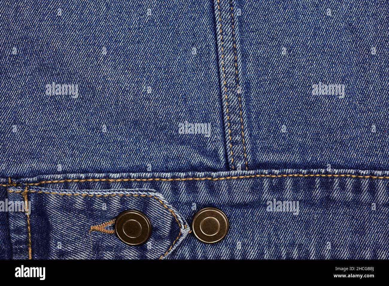 Back View of Denim Jacket Stock Photo - Alamy