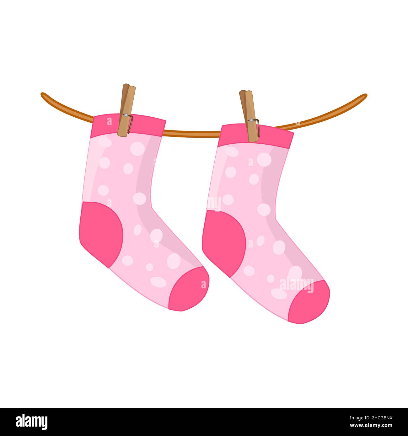 Clothespin cartoon Stock Vector Images - Alamy