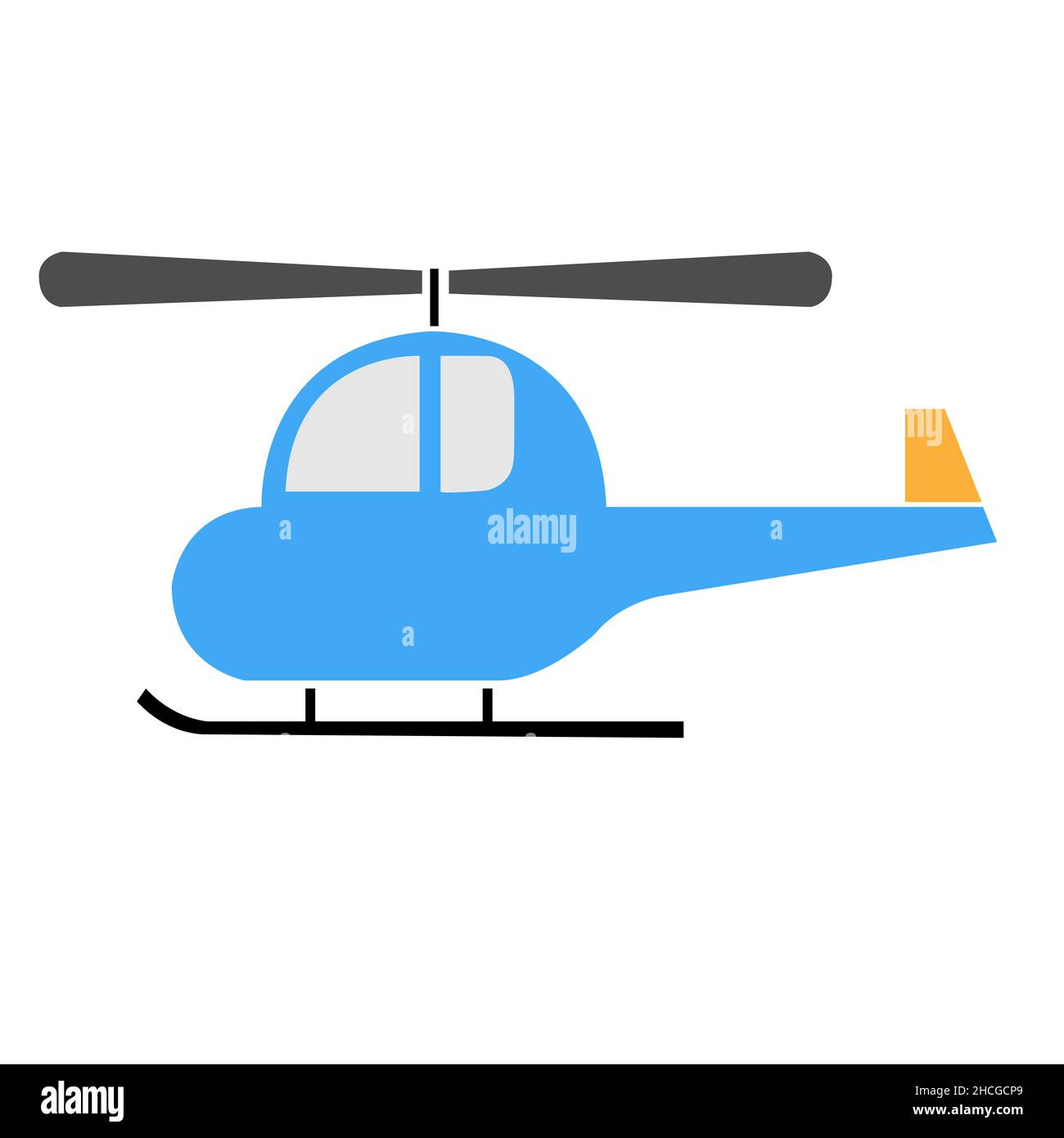 Helicopter illustration hi-res stock photography and images - Alamy