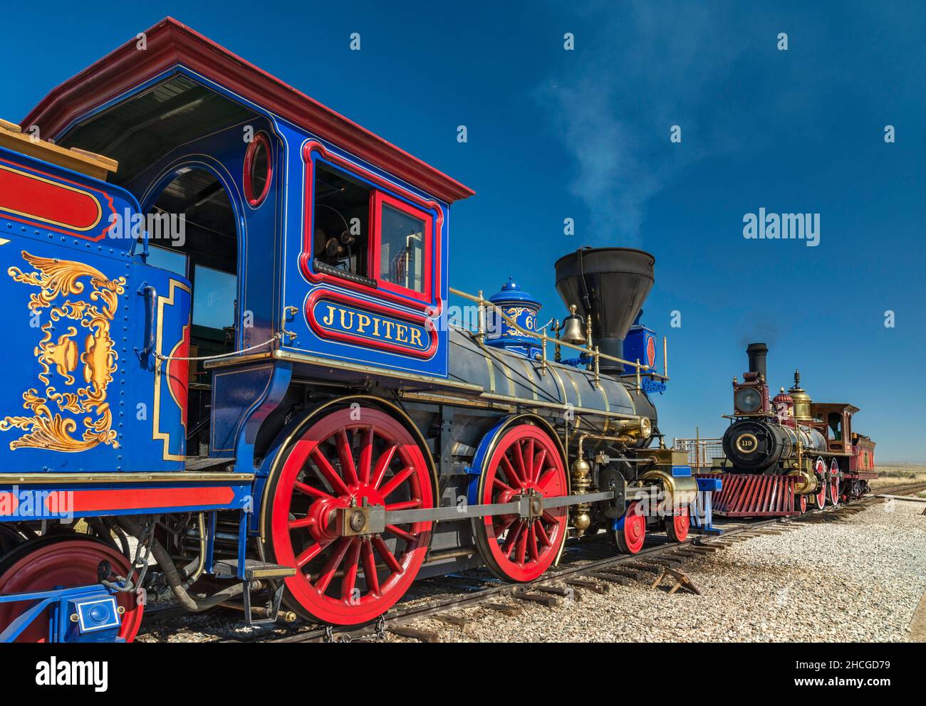 Union pacific 119 and jupiter hi-res stock photography and images - Alamy
