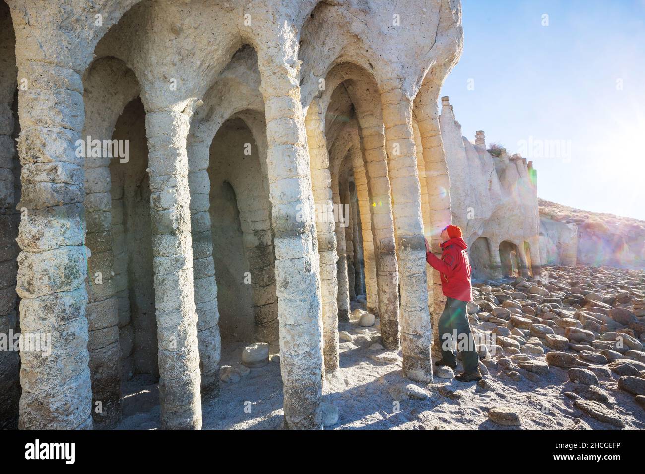 Unusual natural landscapes- The Crowley Lake Columns in California, USA ...