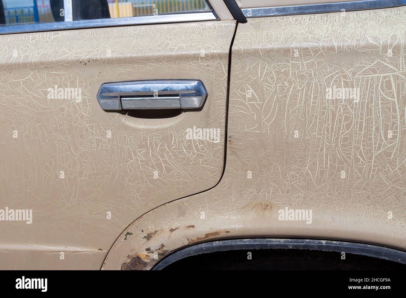 Poor quality paint work hi-res stock photography and images - Alamy