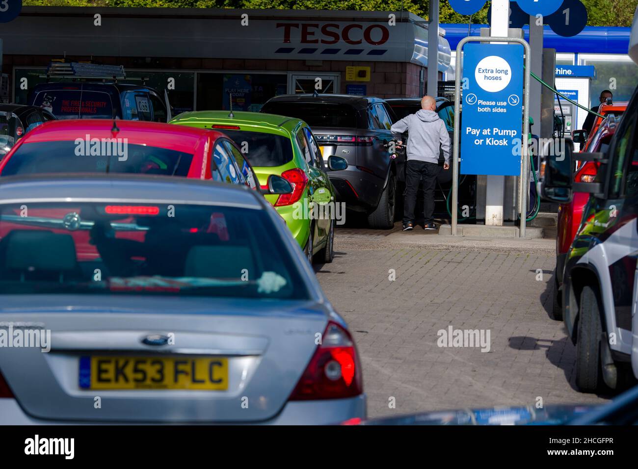 Fuel tanker tesco hi-res stock photography and images - Alamy