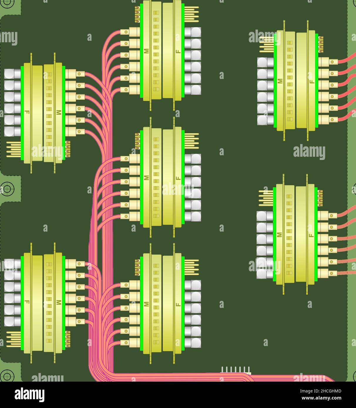 Steampunk retro-futuristic illustration of an electric machine, with ...