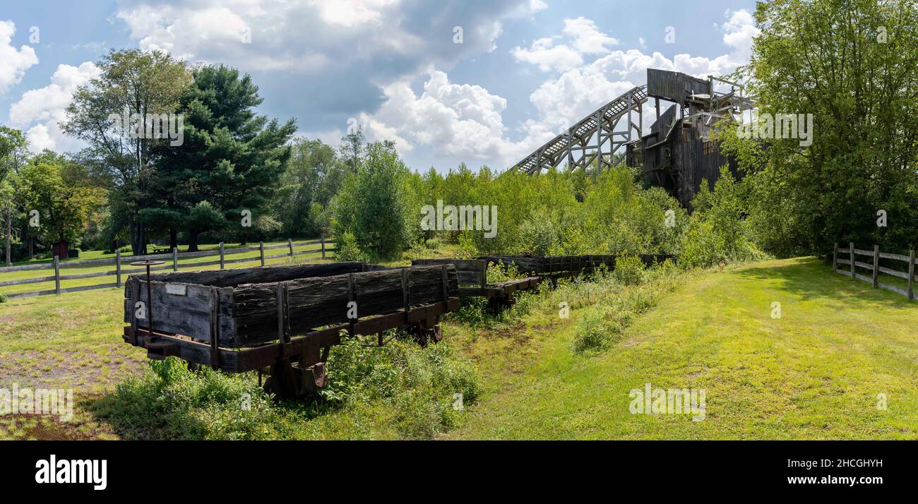 Historic coal miners car hi-res stock photography and images - Alamy