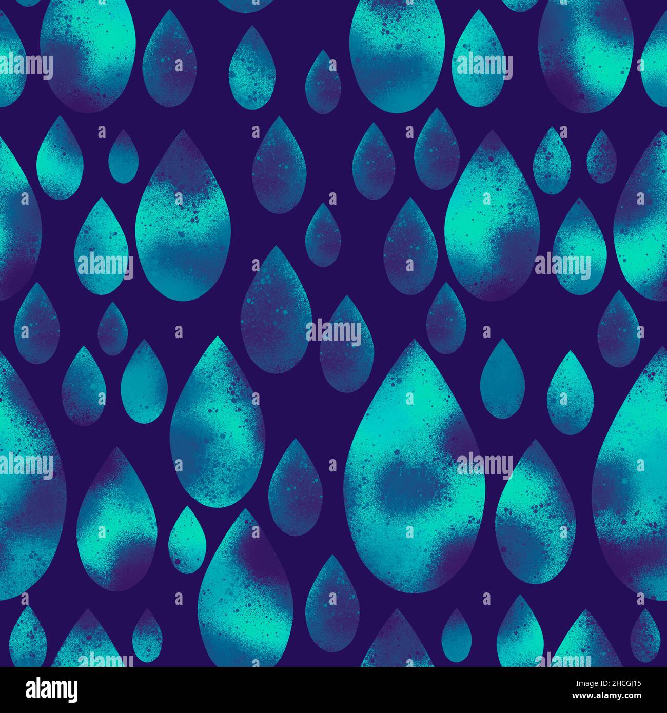 Seamless rain water drops pattern for fabrics and textiles and linens ...