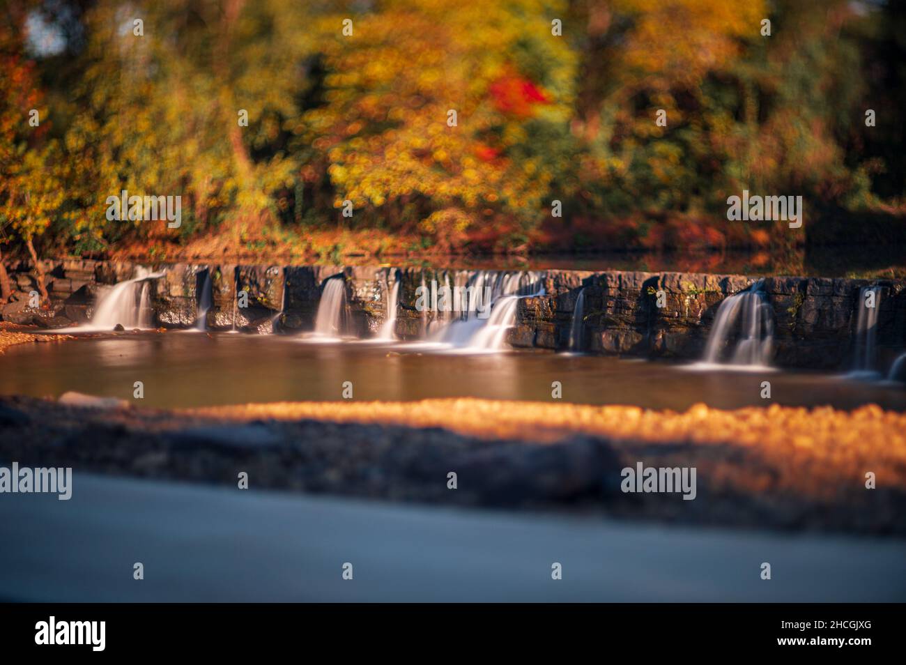 Waterfall clouds fall autumn hi-res stock photography and images - Alamy