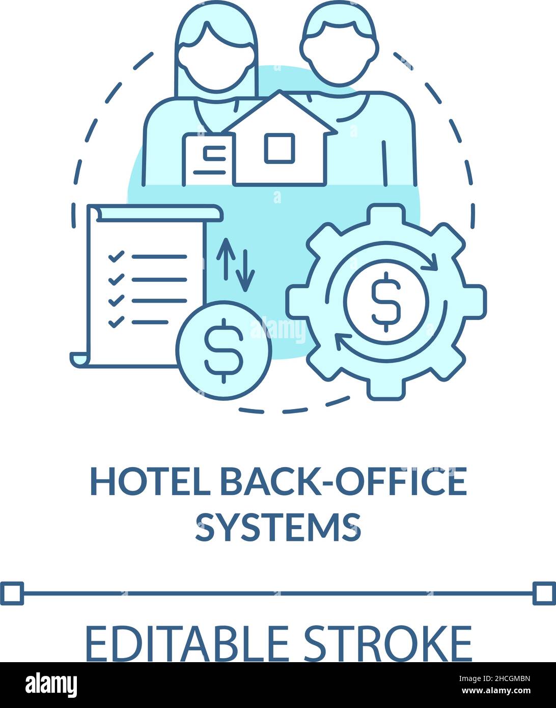 Back office systems Stock Vector Images - Alamy