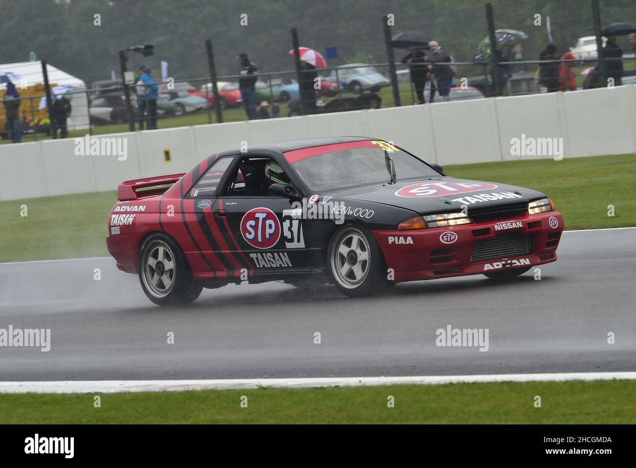 Simon Gerrard, Nissan Skyline R32, Adrian Flux Trophy for MRL Historic ...