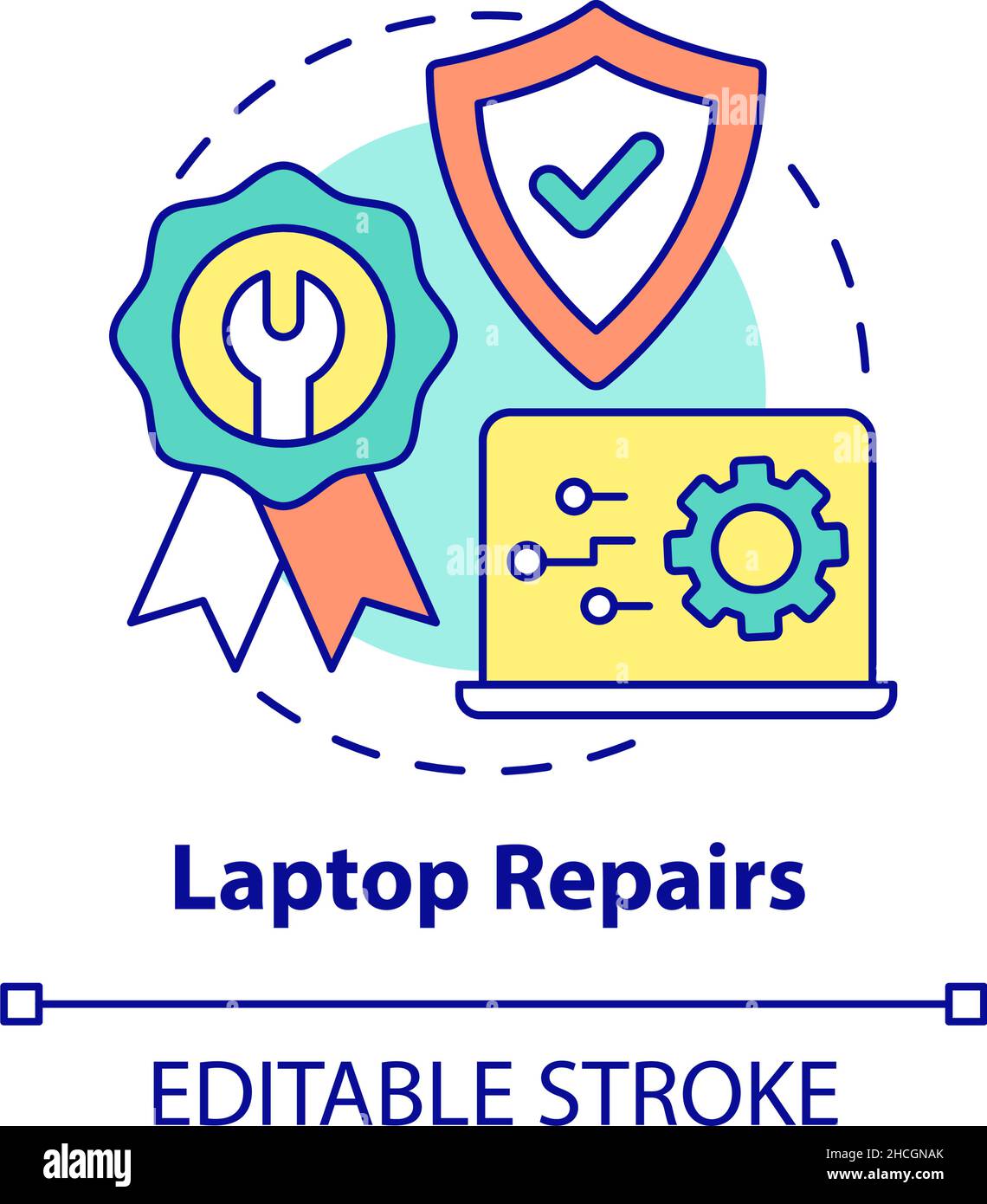 Troubleshooting laptop Cut Out Stock Images & Pictures - Alamy