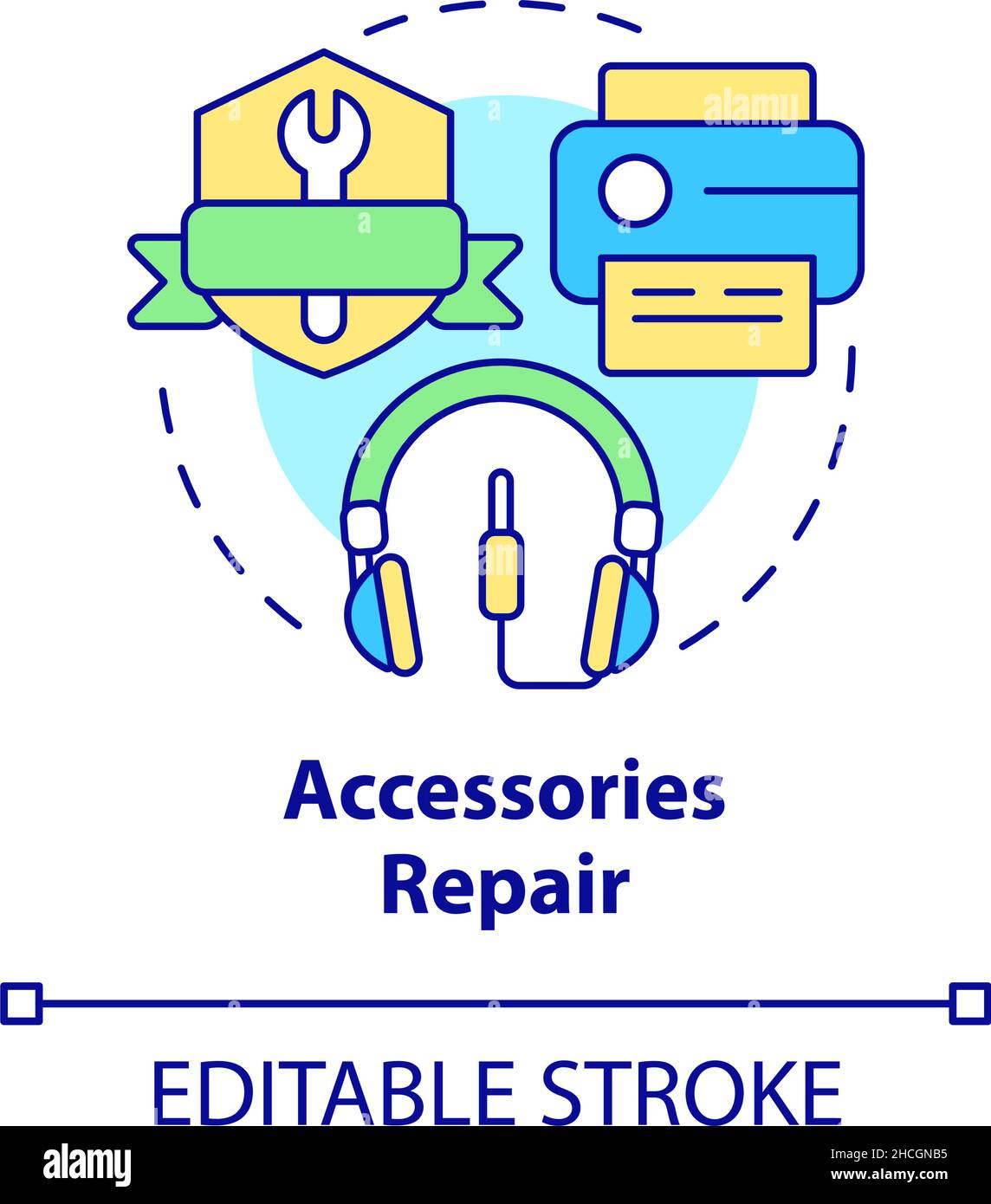 Printer fix Stock Vector Images - Alamy