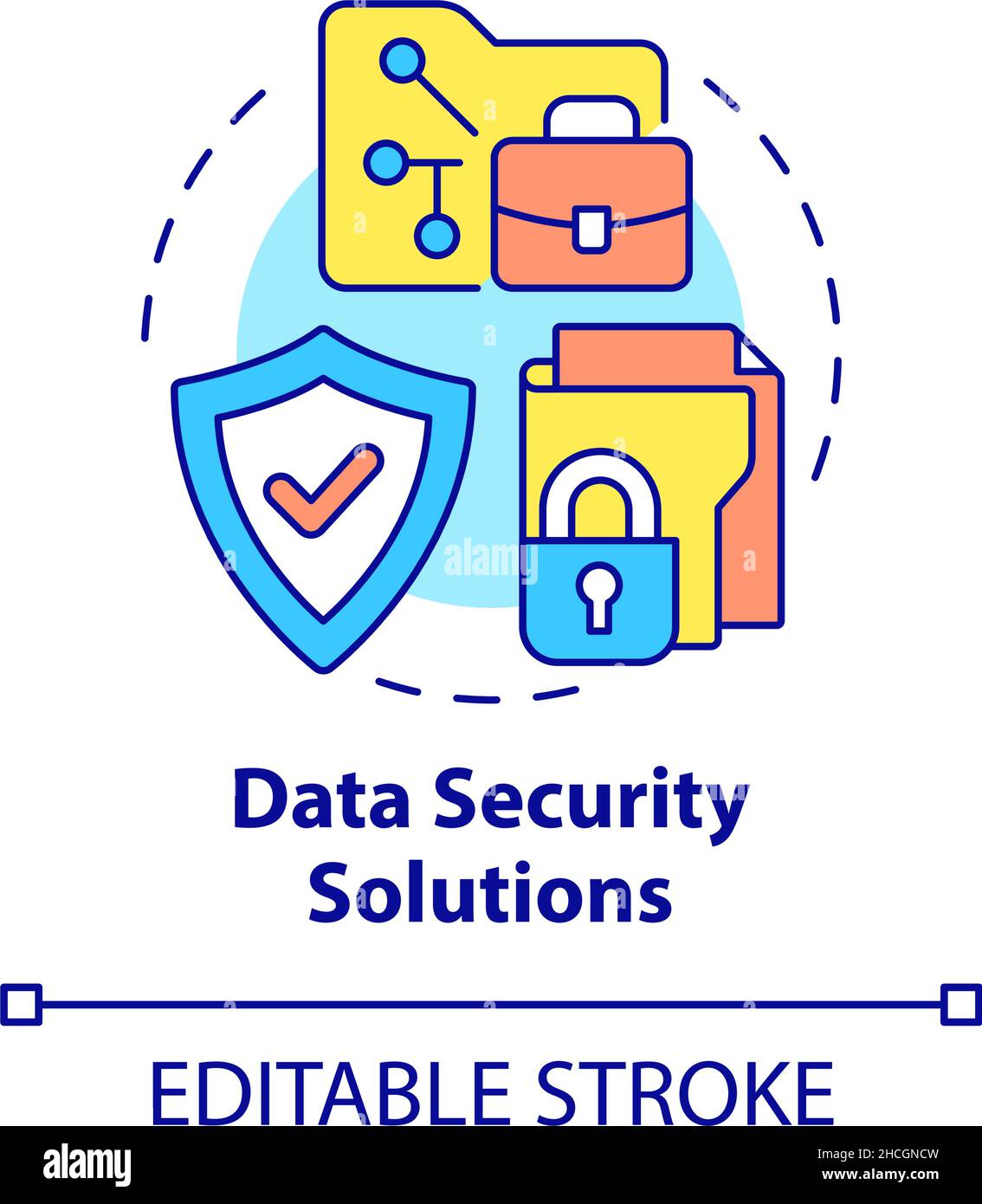 Cybersecurity solutions Stock Vector Images - Alamy