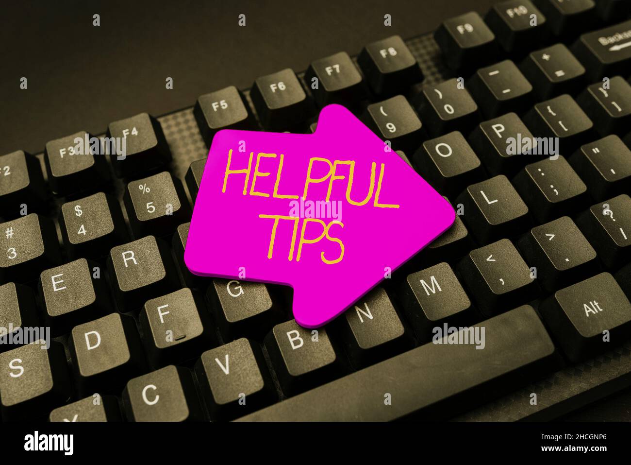 Conceptual display Helpful Tips. Concept meaning Useful secret ...